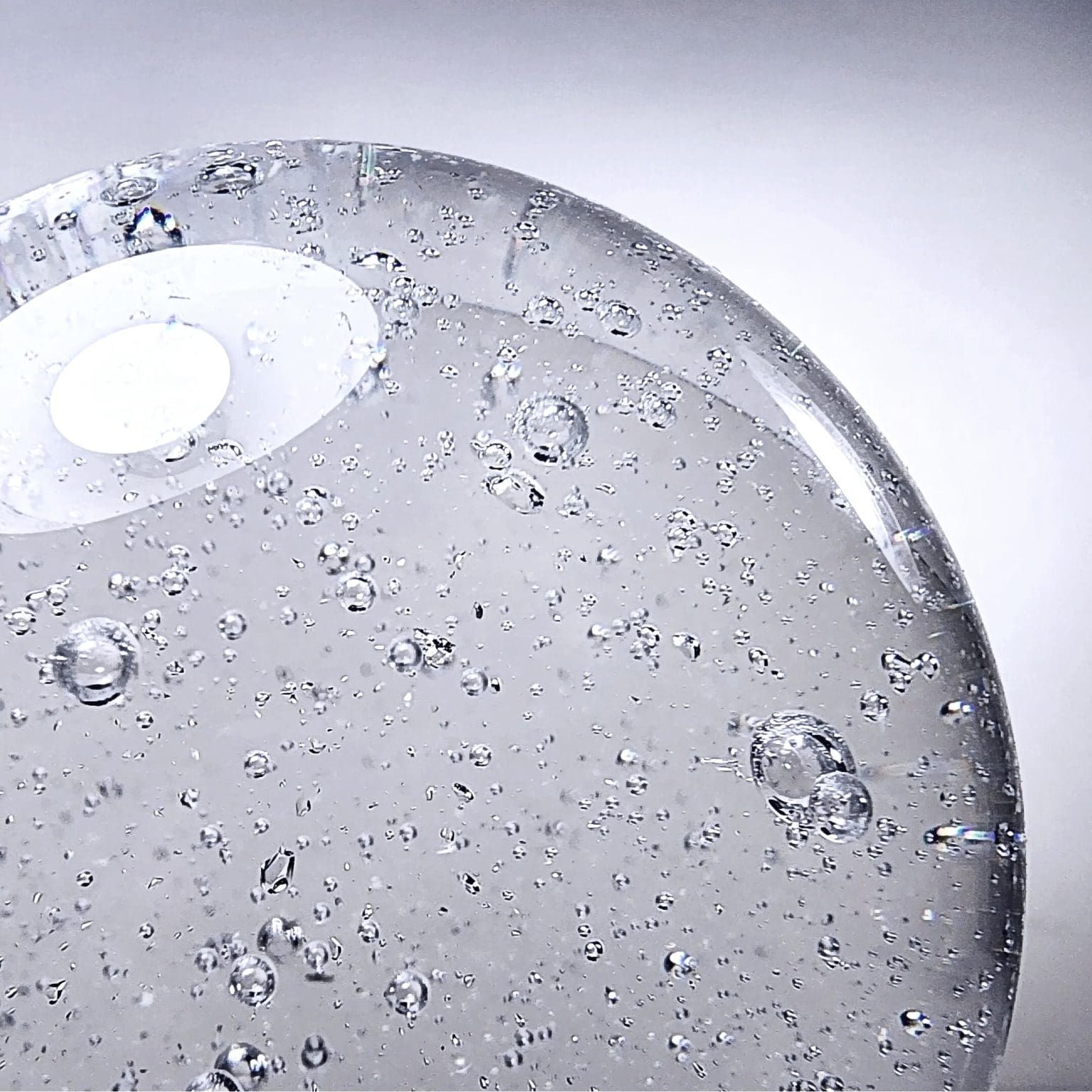 80mm, Bubble Clear Crystal Ball, Bubble Glass Ball, 3.15 Inch - Insects ...